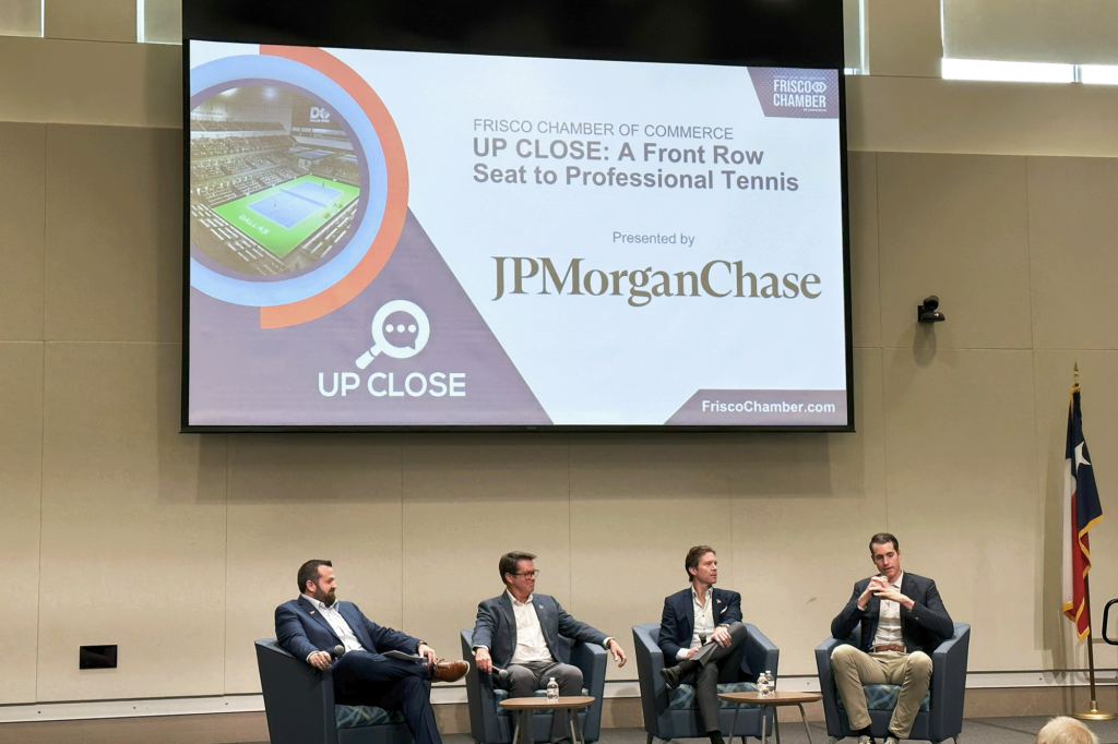 Tennis Anyone? UP CLOSE look at Dallas Open - Frisco Chamber of Commerce