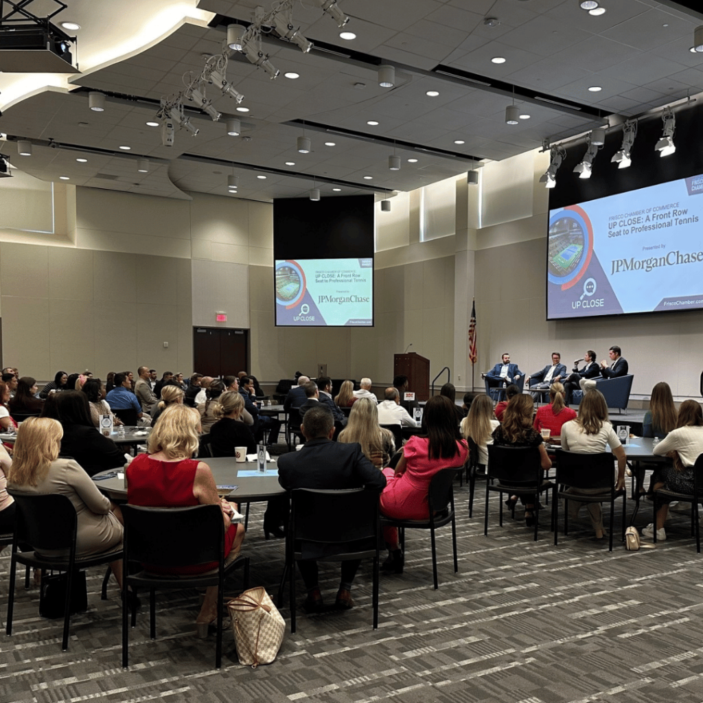 Tennis Anyone? UP CLOSE look at Dallas Open - Frisco Chamber of Commerce