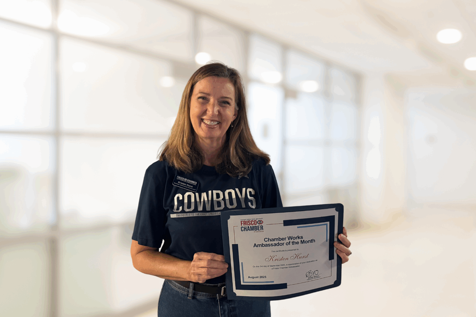 Ambassador of the Month - Frisco Chamber of Commerce