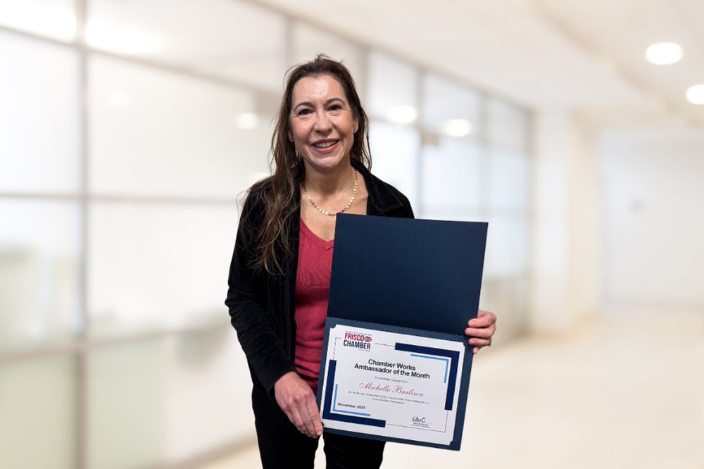 Ambassador of the Month - November - Frisco Chamber of Commerce